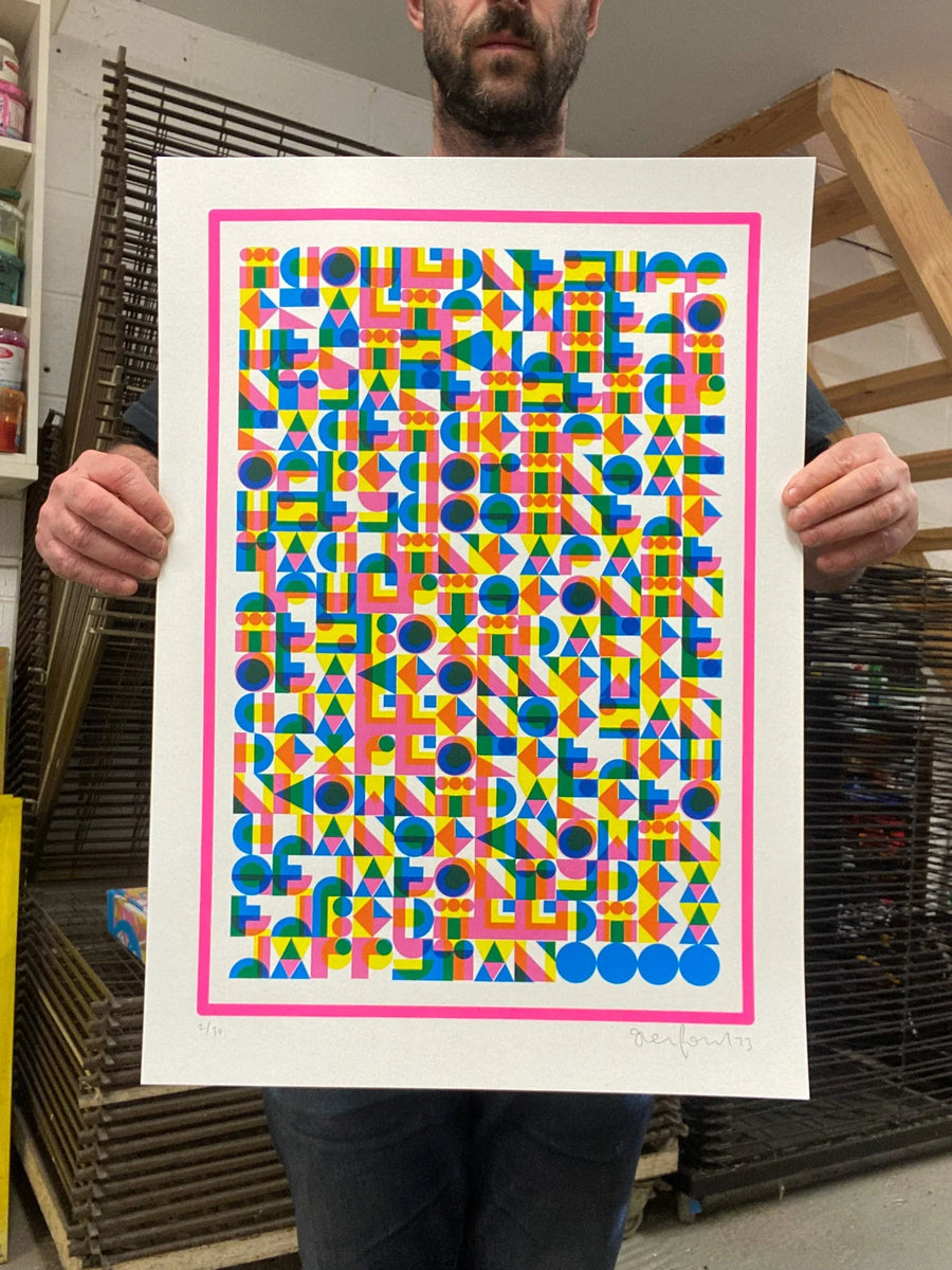 Oli Fowler - Happy Man ( Hidden Typography ) – Joy Fantastic
